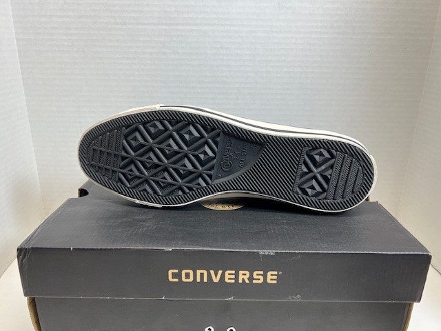 CONVERSE ALL STAR CT CHUCK JACKASS NUMBER 2 LEATHER HI MEN SHOES BLACK ...