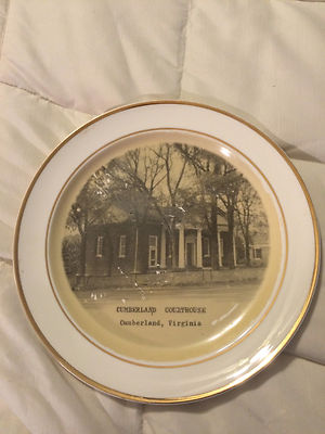 USA TAYLOR SMITH TAYLOR FOTOWARE CUMBERLAND COURTHOUSE LARGE GOLD TRIM ...