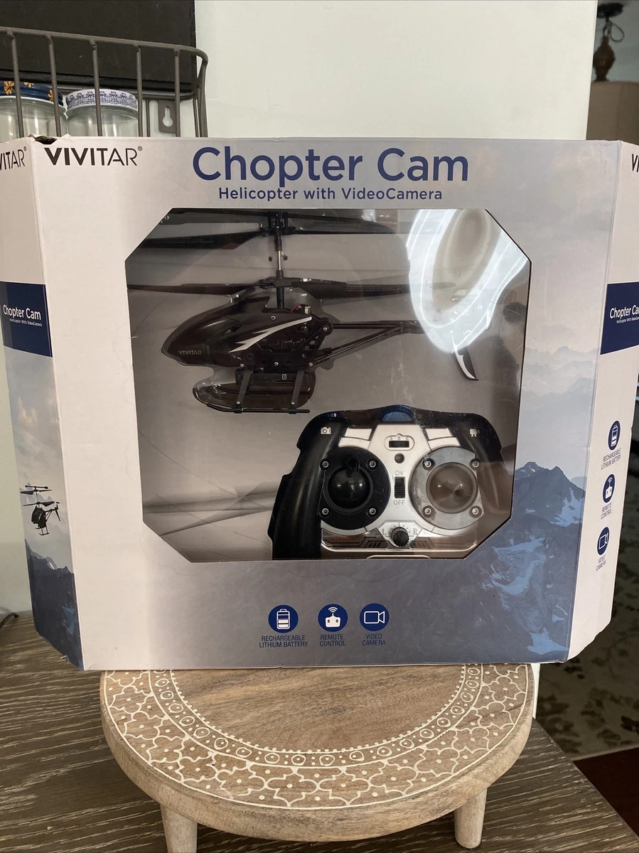 Remote Control Helicopter With Video Camera