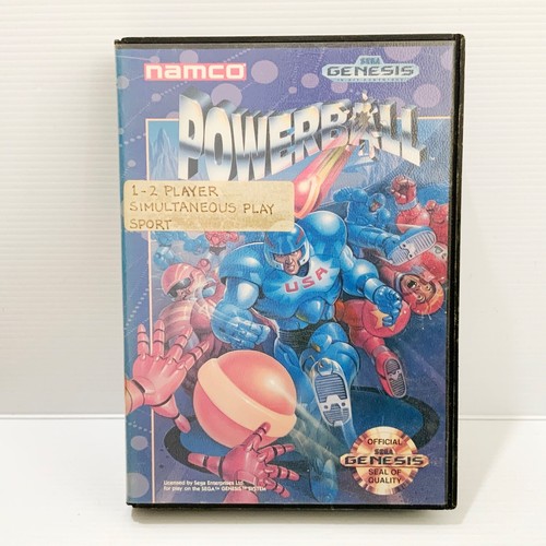 Powerball + Box & Manual - Sega Genesis - Tested & Working - Free ...