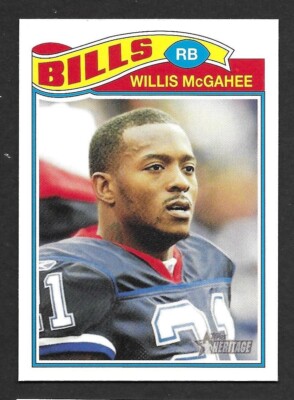 2005 Topps Heritage #50 Willis McGahee Buffalo Bills | eBay