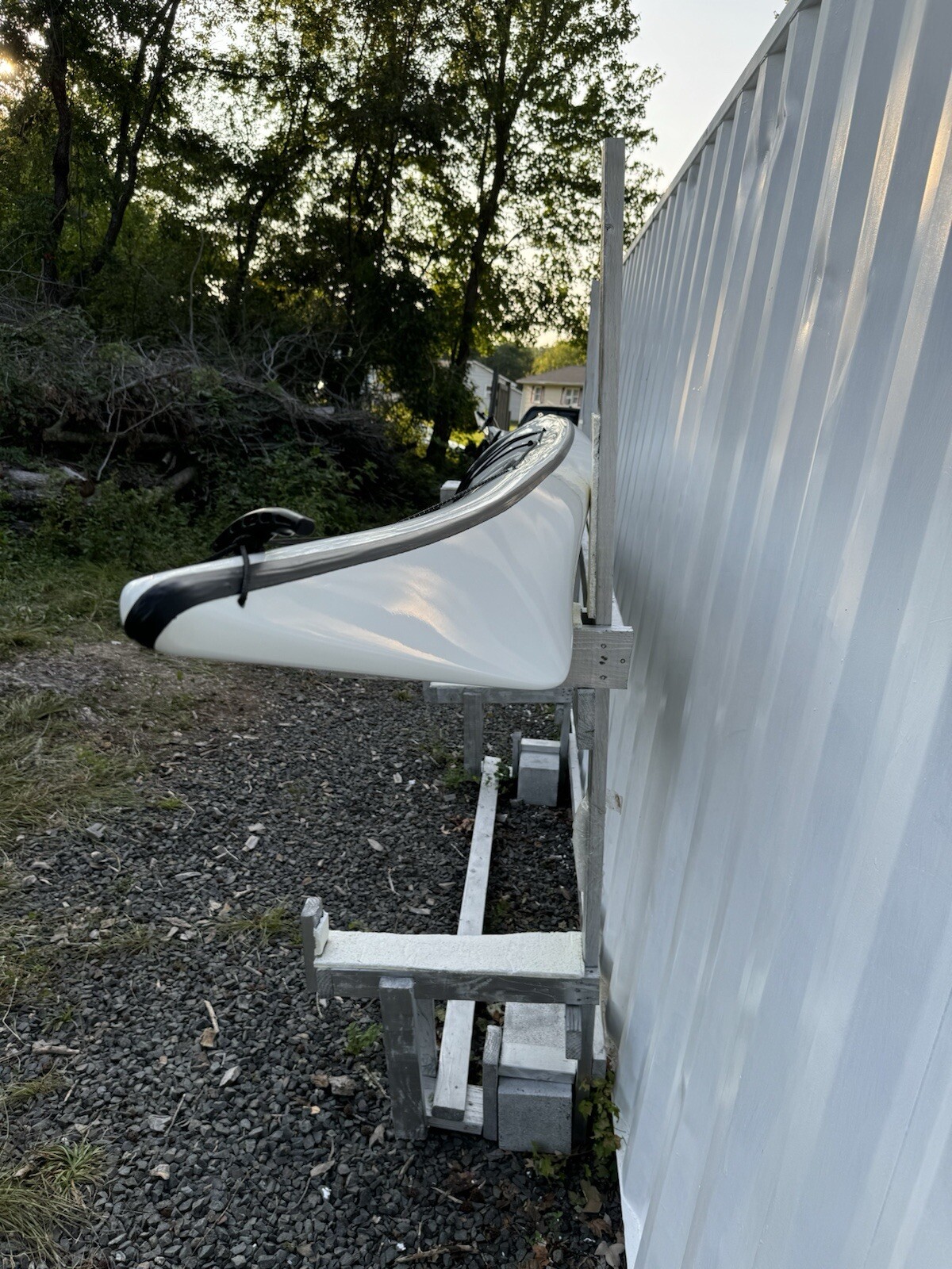 16’1" Zegul REVAL MINI LC A-Core 100% FIBERGLASS SEA KAYAK - WHITE ...