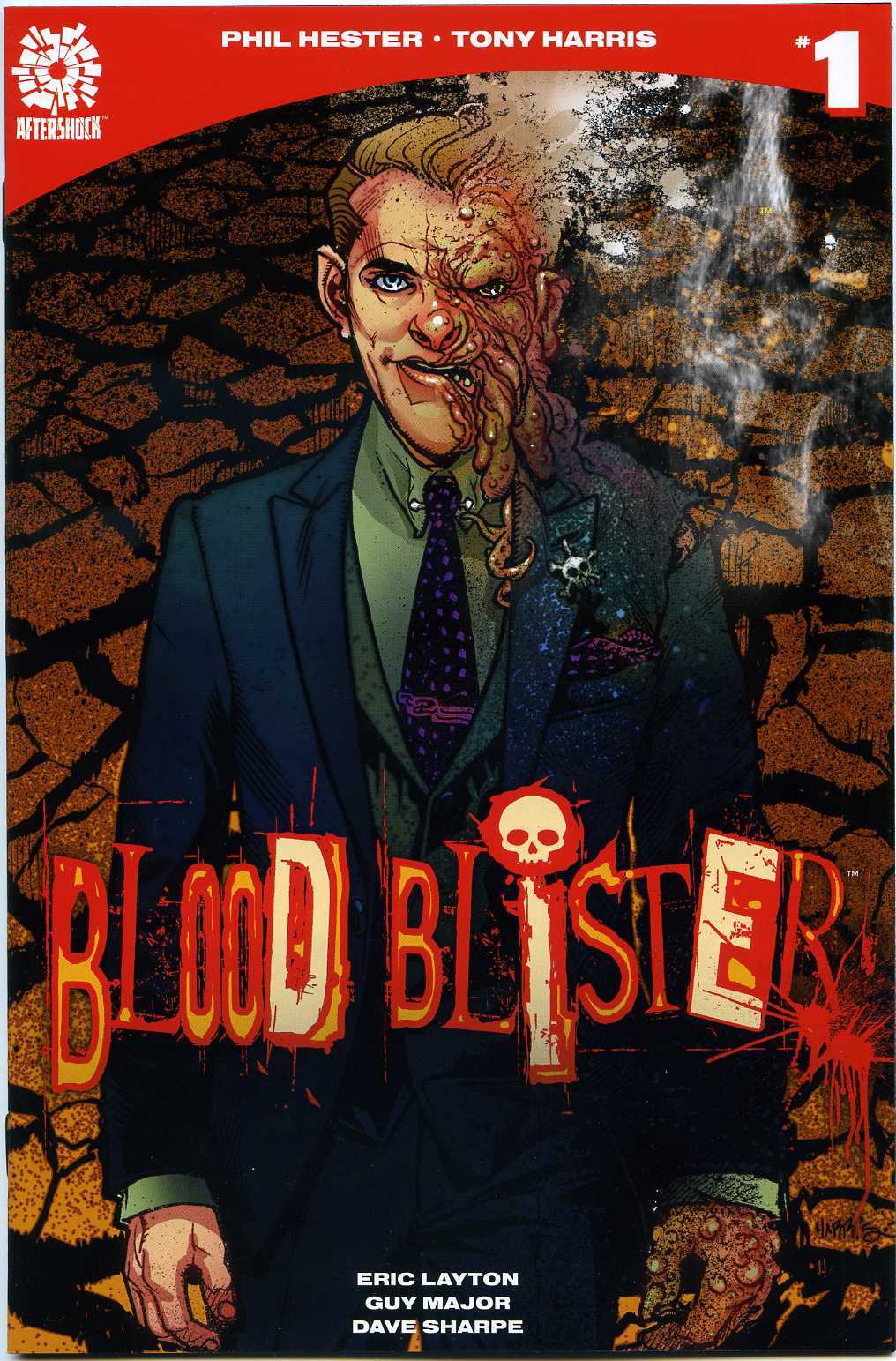 Blood Blister #1 1st Print Aftershock Comics NM Eric Layton Phil Hester ...