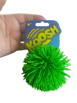 Koosh Ball ORIGINAL Classic Hasbro Basic Fun Training Tool Medium GREEN ...
