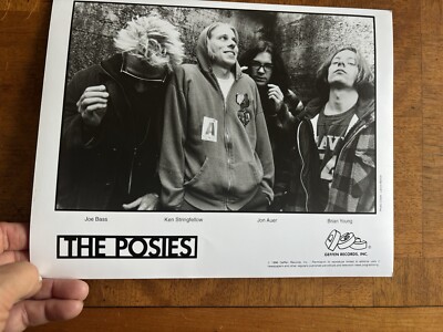 The Posies Musical Group Photo Rare Vintage 10x8 Press Photo | eBay