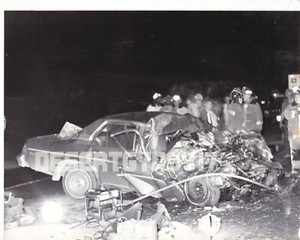 Original Car Accident Front End Fatal 1980s Pennsylvania Vintage 8x10 ...