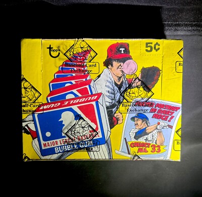 1979 Topps Unopened Baseball Comics Box BBCE Sealed | eBay