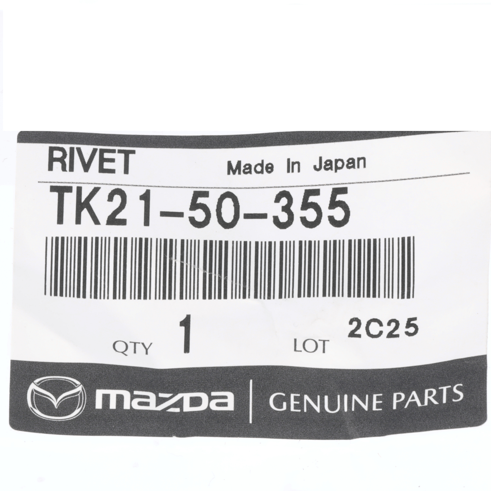 NEW OEM Mazda 2013-2022 Mazda3 Mazda6 CX-3 CX-30 CX-5 CX-9 Rivet TK21 ...
