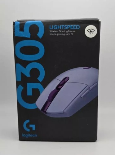 Logitech G305 Wireless Gaming Mouse - Lilac - Used 97855161574| eBay