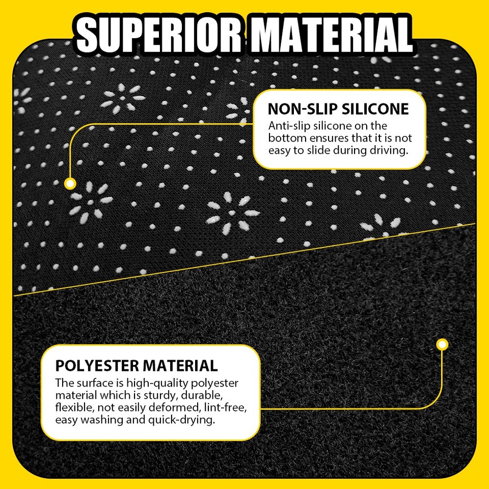 For Chevrolet Trax 24-25 Black LHD Anti-glare Dashboard Cover Pat Dash Mat 1-5x | eBay