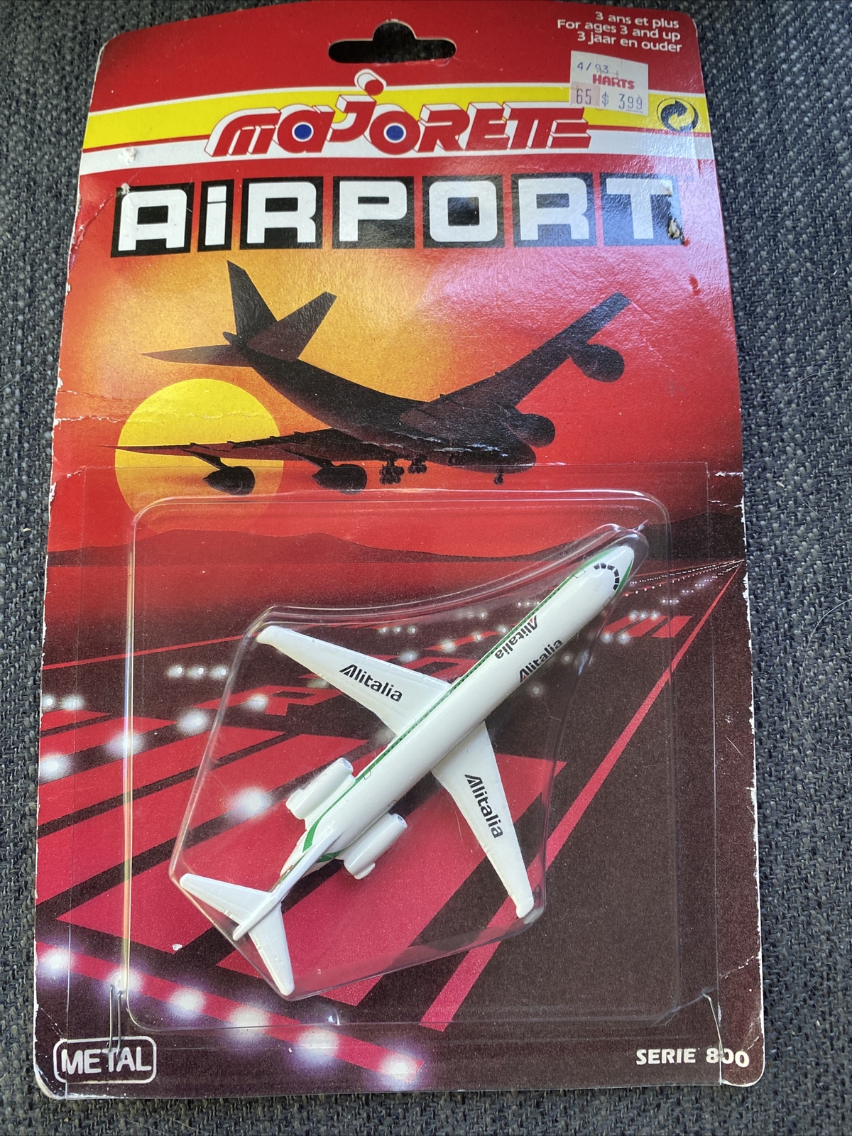 Majorette Airport Serie 800 - Swissair Airbus A300 - Made in France ...