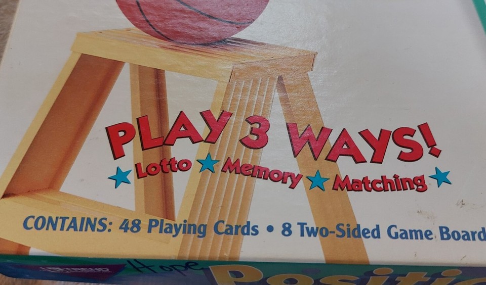 Trend POSITIONS Match Me Game T-58104 Lotto Memory Matching 1997 ...
