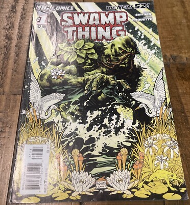 2011 DC Comics Swamp Thing #1 New 52 Signed By Scott Snyder | eBay