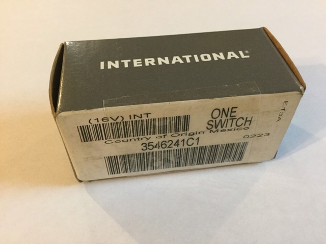 International Pressure Switch 3546241C1 Genuine OEM Part for sale ...