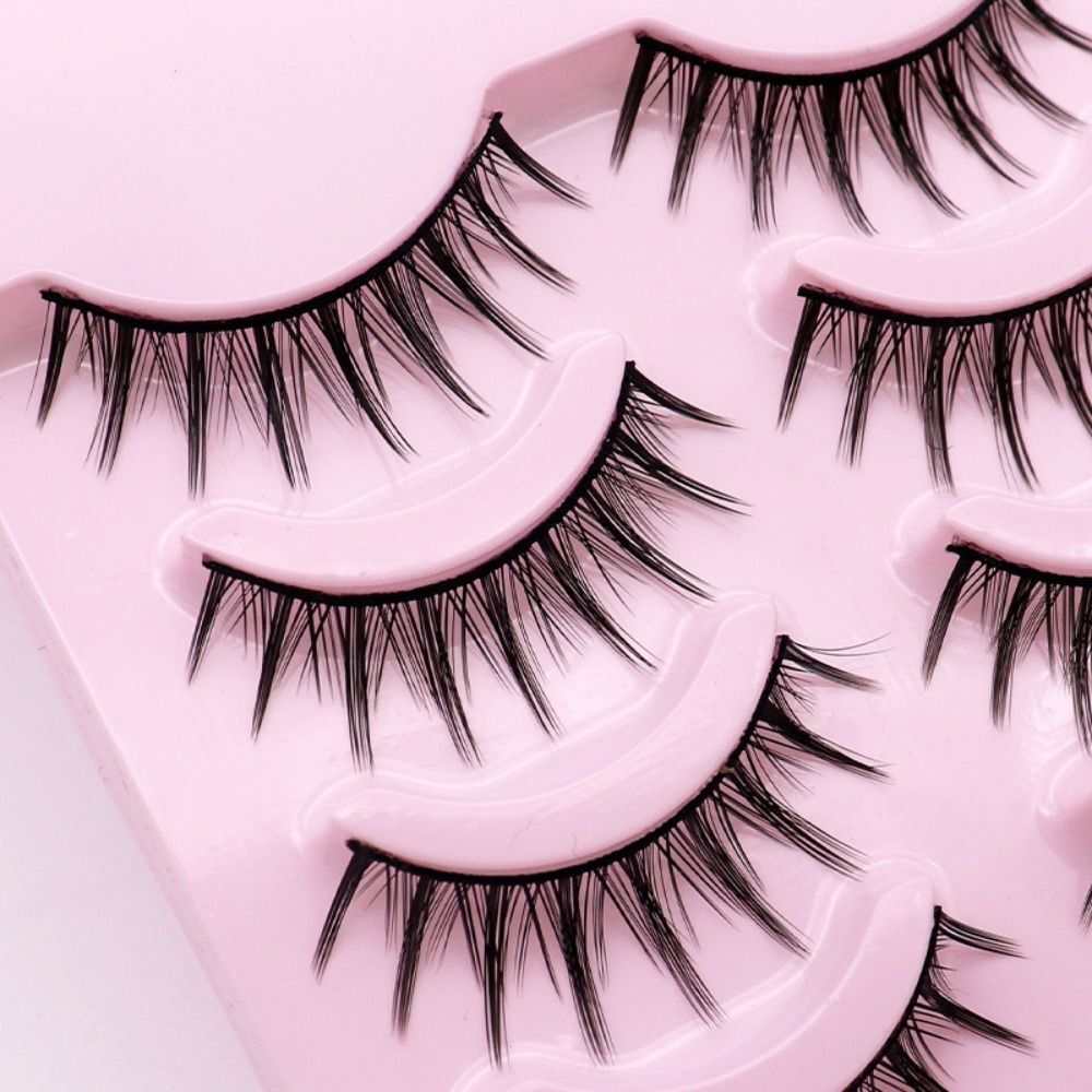 Beauty Half False Eyelashes Fuffy Lashes Eye Extension Thick Long Eye ...