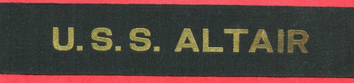 US Marine mützenband US Navy USS Altair cap tally hat ribbon ORIGINAL ...