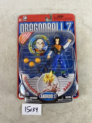 Dragon Ball Z Irwin Toy Android 17 Androids Saga Action Figure NEW ...