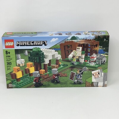LEGO 21159 Minecraft The Pillager Outpost, New in Factory Sealed Box | eBay