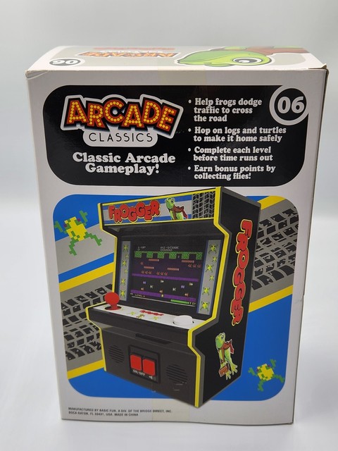 Frogger Arcade Classics Mini Game 06 Handheld Nostalgic Retro Age 8 ...