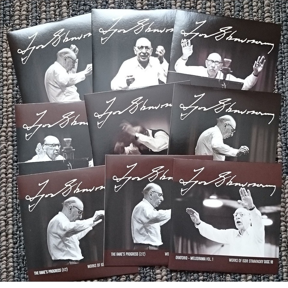 KF Stravinsky Edition Complete Works ( self-written works) 22 CDs | eBay