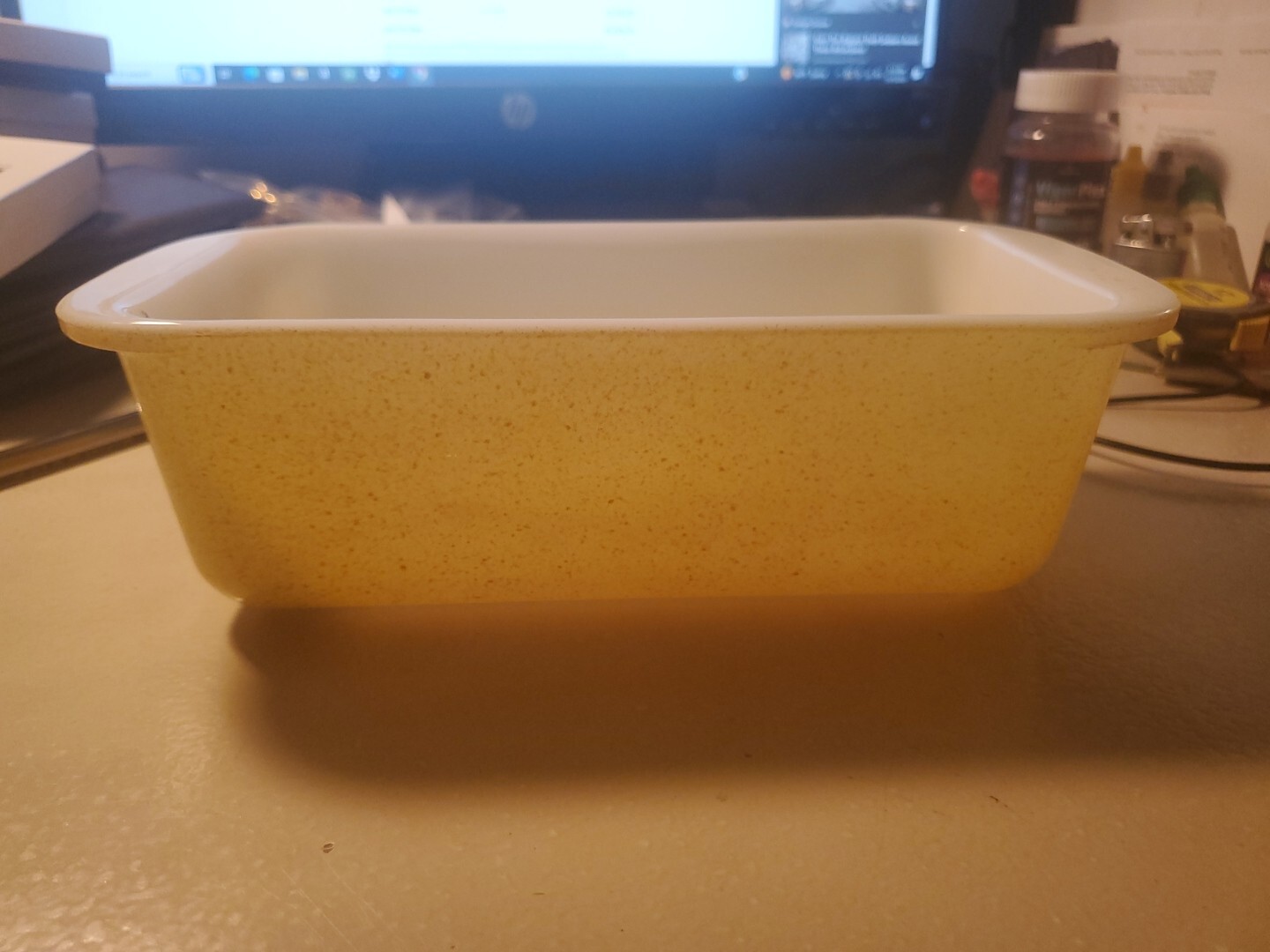 Rare Vintage Pyrex # 913 Loaf Pan 1 1/2qt. Color Daisy Yellow | eBay