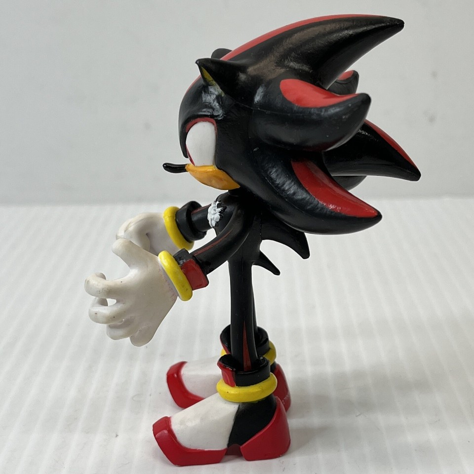 SONIC THE HEDGEHOG BENDABLE SHADOW FIGURE 4" BENDY JAKKS PACIFIC ...