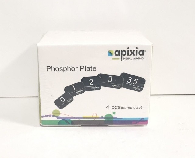 12 PK Size 2 Dental Scanner ScanX Air Tech Apixia Type X-ray Phosphor ...
