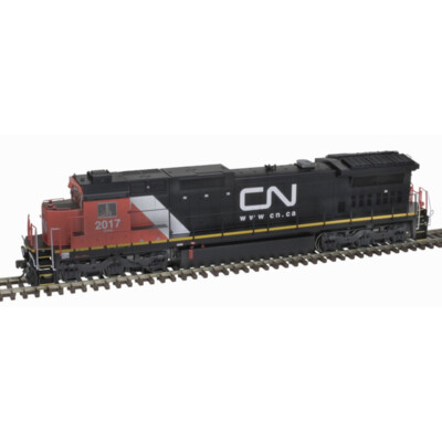 Atlas Model 10004180 HO Scale Canadian National Dash 8-40C Silver ...