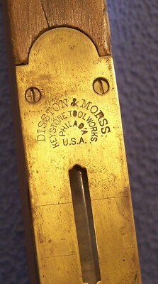 early DISSTON & MORSS KEYSTONE TOOL WORKS 30 in plumb & Level | eBay