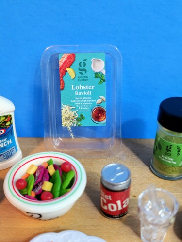 KITCHEN LITTLES LOBSTER RAVIOLI SALAD CROUTON GARLIC RANCH MINIVERSE ...