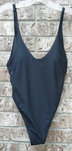 Ocean Blues Size S Black One Piece Swimsuit Bathing Suit Adjustable ...