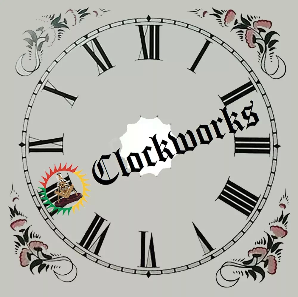 Square Clock Face Template