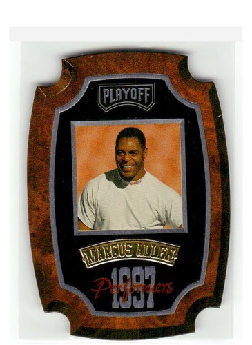 1997 Playoff Contenders Marcus Allen Performer Plaques #37 | eBay