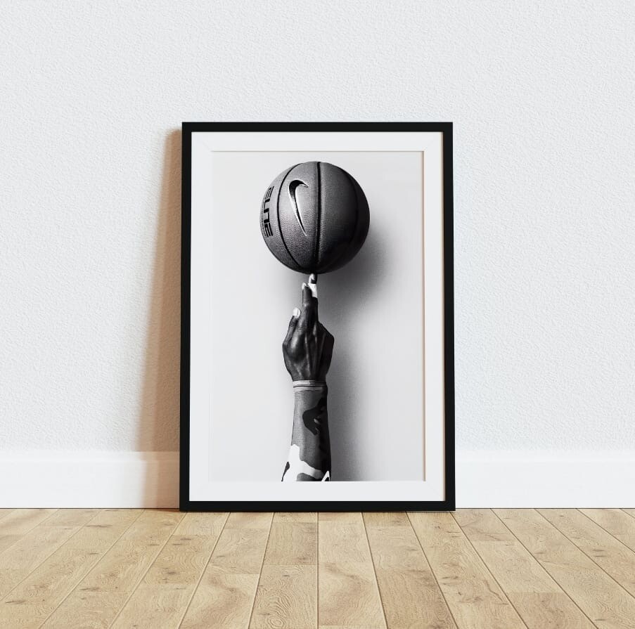 Set of 3 Nike Basketball Art pieces canvas wall art home decor | eBay