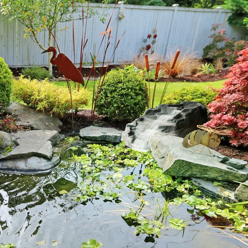 Algreen ALG91959 Tranquility Outdoor Preformed Water Garden Pond ...