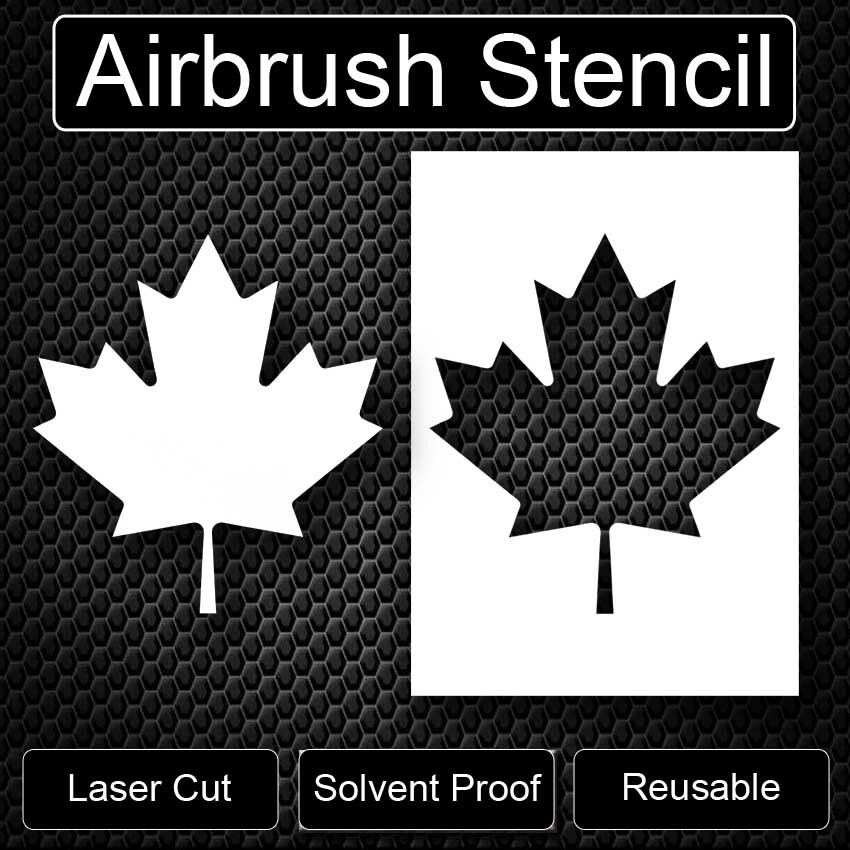 Maple Leaf Stencil