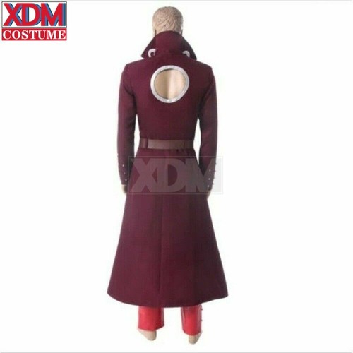 The Seven Deadly Sins Fox's Sin of Coat Pant Outfit Greed Ban Cosplay ...