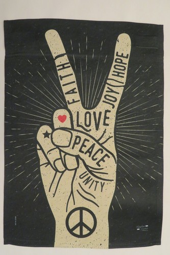 " LOVE, PEACE, UNITY, FAITH, JOY, HOPE" Fingers in Peace Sign, Garden ...