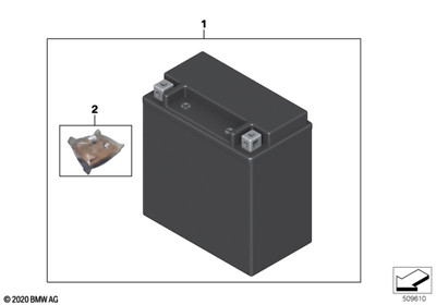Battery Agm BMW-Motorrad - 61218394179 | eBay