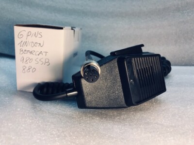 6 pins Dynamic microphone FitFor Uniden BEARCAT 980SSB/880 CB Radios ...