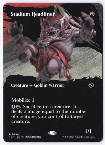 Stadium Headliner (Borderless) R Tarkir: Dragonstorm 344 NM | eBay