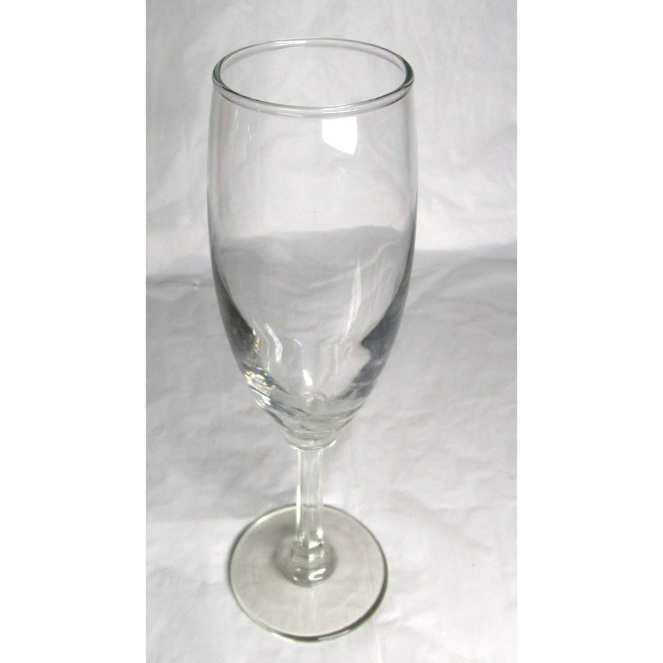 Set of 4 Clear Wine Glasses Classic Goblet Style Elegant Stemware ...