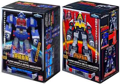 Bandai SMP Super Minipla Megaranger GALAXY & DELTA MEGA Megazord Power ...