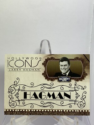 Larry Hagman 2008 Donruss Americana Celebrity Cuts Hollywood Icons /200 ...