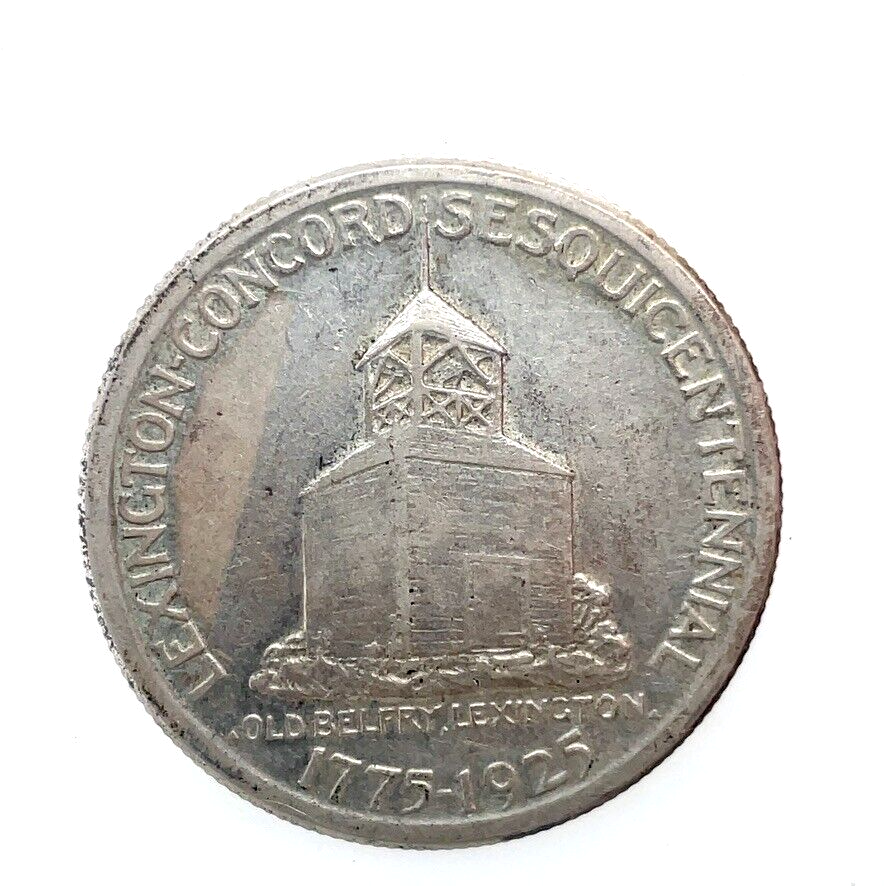 1925 Lexington-Concord Sesquicentennial Half Dollar Commemorative ...