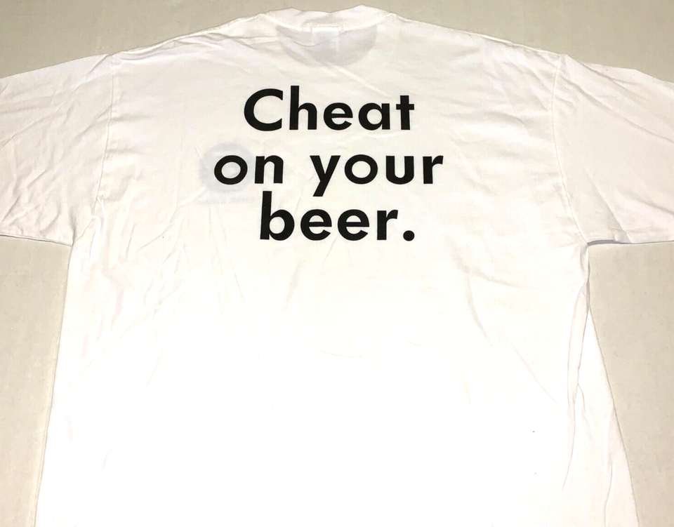 Rare Vintage 2000s Zima Citrus Malt Beverage Cheat On Your Beer T-Shirt ...