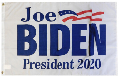 Joe Biden President 2020 White Premium 100D Woven Poly Nylon 2x3 2'x3 ...