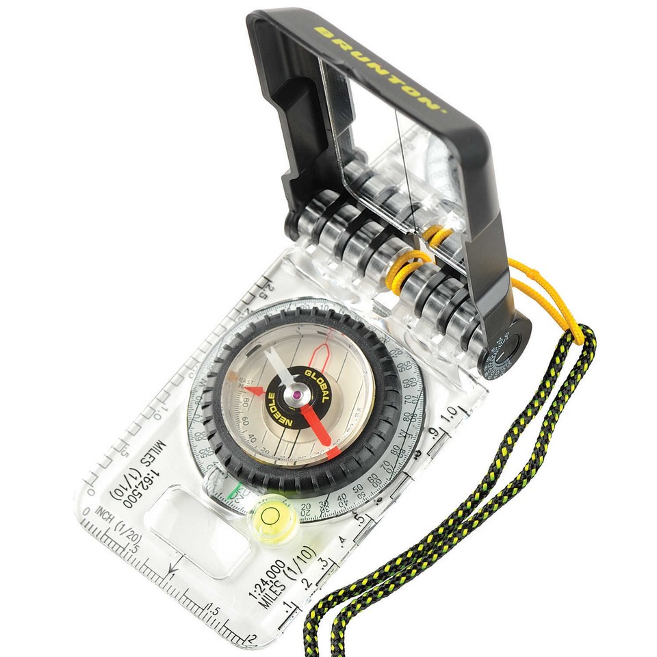 Brunton TruArc 15 Glow Mirror Compass Azimuth | eBay