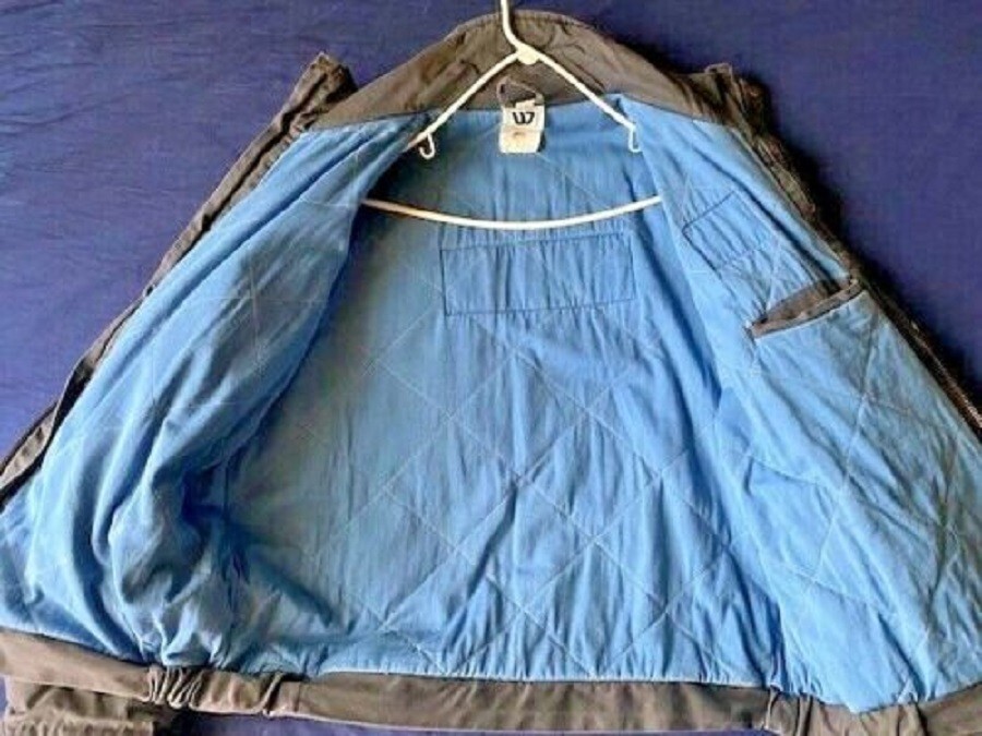 Vintage Wenaas P&L's Logistics antiflame reflective work jacket XL | eBay