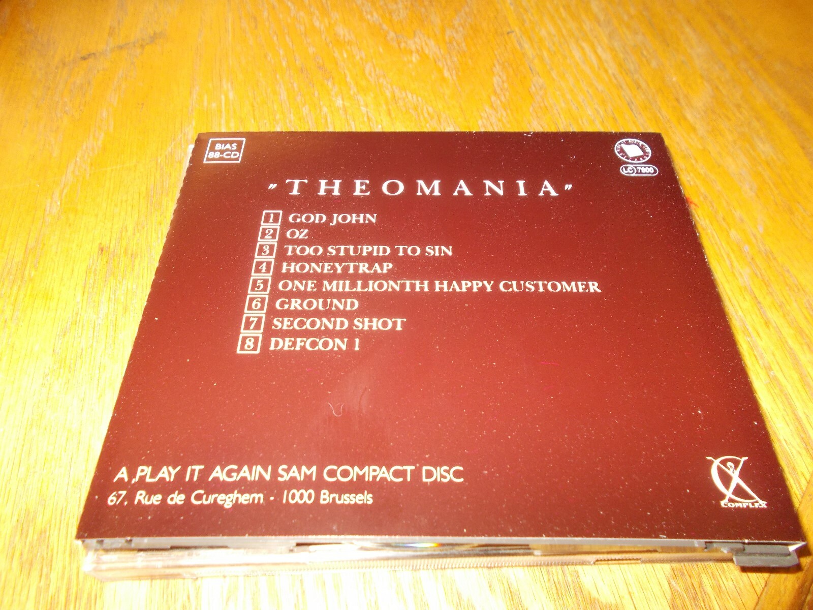 THE CASSANDRA COMPLEX CD THEOMANIA | eBay